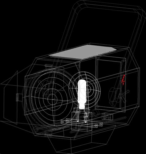 Projector Cad Block