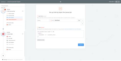 Javascript Format Phone Number In Zapier Code Stack Overflow
