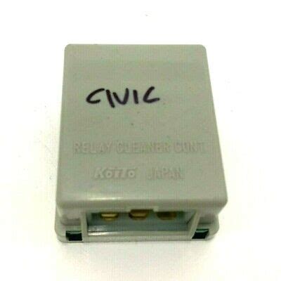 GENUINE HONDA CIVIC MK8 RELAY CLEANER CONT MODULE 2005-2012 | eBay