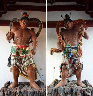 佛教中的勇猛护法神金刚力士蝉友圈佛旅网 佛旅网