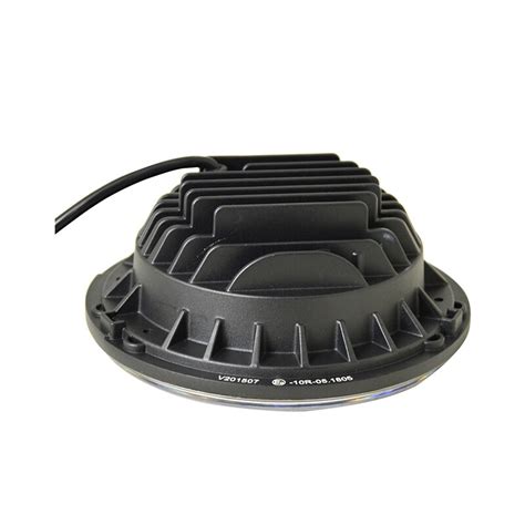 Doxmall 7 Round Black CREE LED Headlight High Low Beam Headlamp