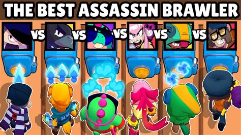 What Is The Most Powerful Assassin Brawler Brawl Stars Youtube