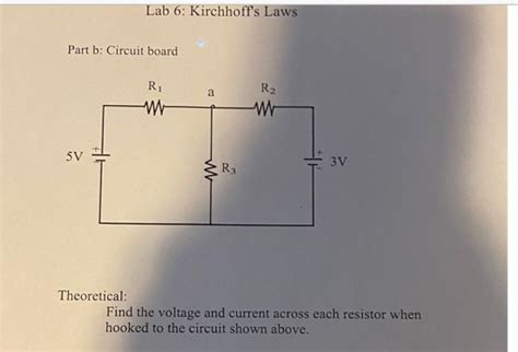Solved Please Solve For Voltage And Current Across Each