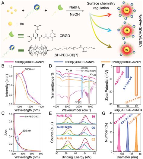 Synthesis And Characterization Of Cb[7] Crgd‐aunps A Schematic Download Scientific Diagram