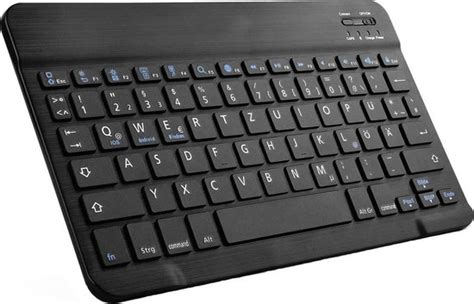 Mini Bluetooth Qwerty Toetsenbord Draadloos Oplaadbaar Keyboard Ondersteuning Voor Bol