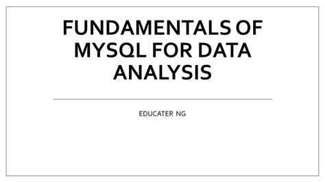 01 Installing Mysql On Windows Computer Youtube