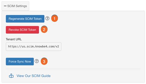 Scim Configuration Guide Knowledge Base