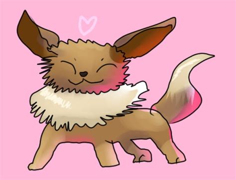 Eevee Heart By Inafox On Newgrounds
