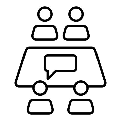 Premium Vector A White Background With A Group Of People And A Speech