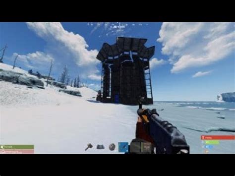 Rust 4 8 Man Open Core Base W WIDE GAP PEAKS AND SHOOTS YouTube