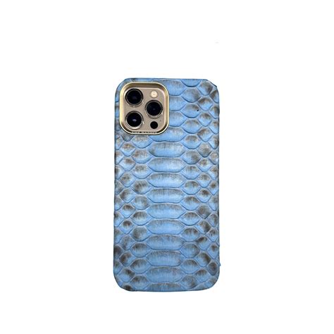 Huse Din Piele The Bandit Python Pentru Iphone 14 Pro Blue EMAG Ro