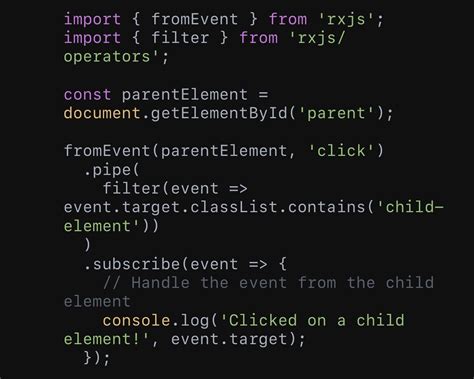 Promoting Event Delegation With Rxjs Atif Khan Posted On The Topic