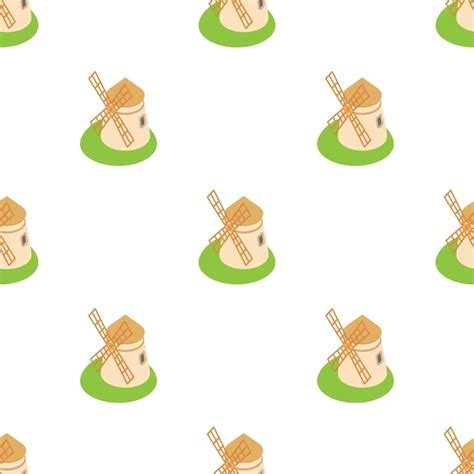 Premium Vector Mill Pattern Seamless Background Texture Repeat Wallpaper Geometric Vector