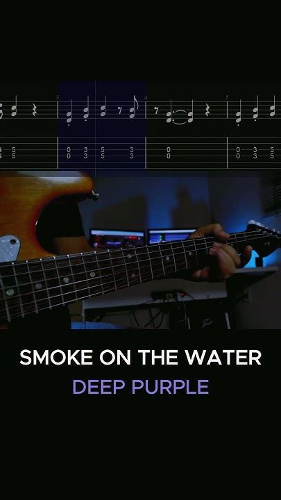Deep Purple Smoke On The Water Shorts Guitar Guitarcover