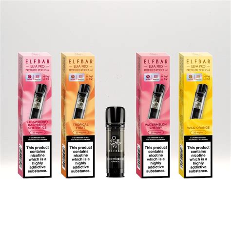 Elf Bar ELFA Pro Pre Filled Pod Pack Of 2 The Vapour Hut