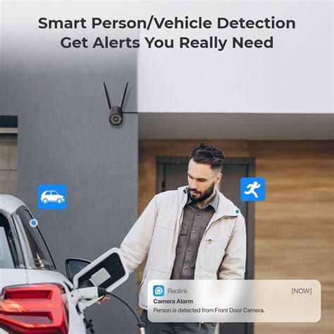 Reolink 5mp Hd Wi Fi Camera Smart Person Vehicle Alerts Motion Detection Schedule Recording