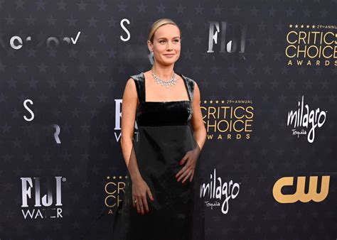 Brie Larson At Critics Choice Awards 2024 • Celebmafia