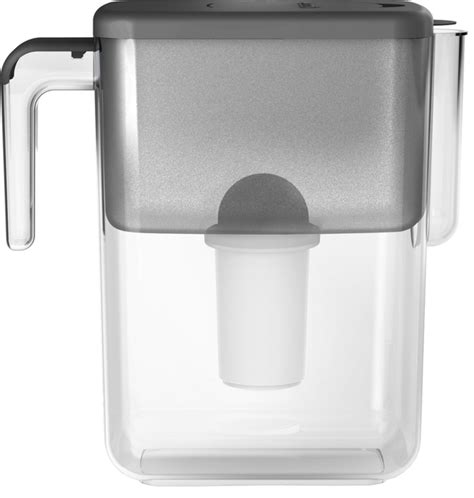 Фільтр глечик Ecosoft Slim Graphite 3 5 л 4820056807158 фото відгуки характеристики в