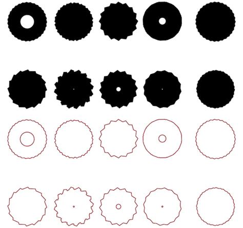 Premium Vector Set Of Circles Bundle Collections