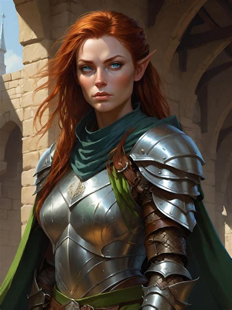 Half Elf Fighter By Sgtphysh On Deviantart