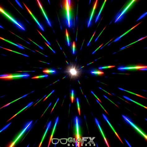 Glofx Ultimate Diffraction Glasses Matte Black Tinted Etsy