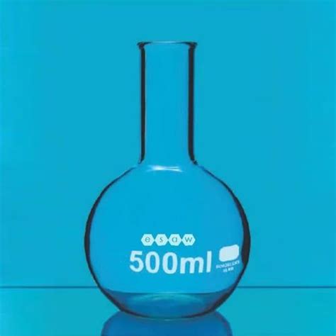 Glass Cylindrical Quartz Round Bottom Flask Capacity 500 Ml At ₹ 1499