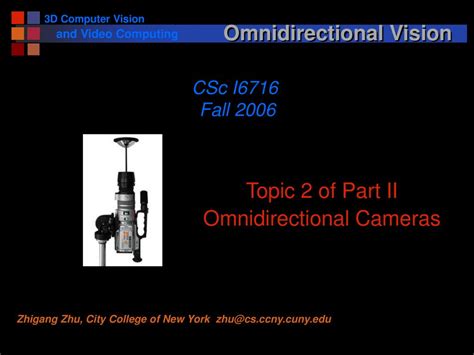 Omnidirectional Vision Ppt Download