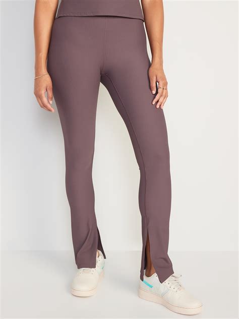 High Waisted Flared Yoga Pants Old Navy