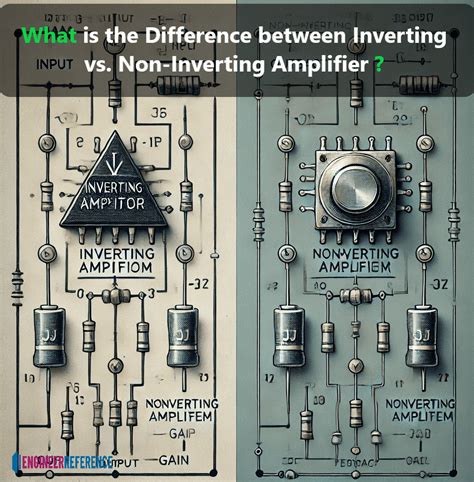 difference between inverting and non inverting amplifier