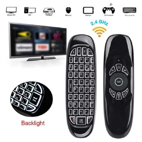 Jual Air Mouse Wireless Keyboard Remote 2 4G C120 Control For Android