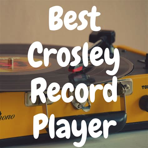 The 5 Best Crosley Record Players with Built-in Speakers: Cheap ...