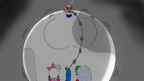 Chica And Roxy Inflates Vanny By Skyb2012 On Deviantart