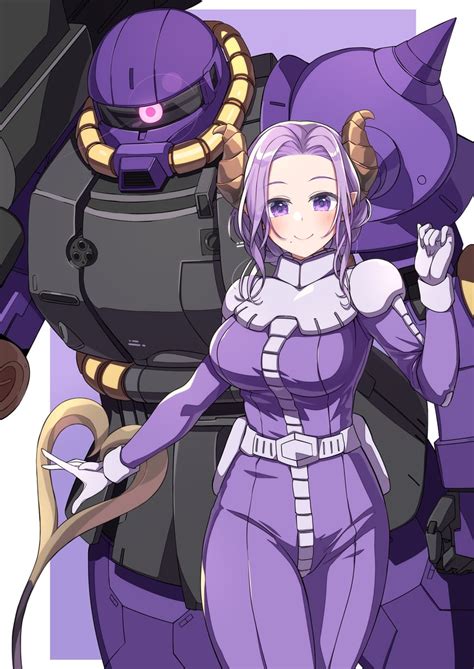 Zaku Ii And Saionji Mary Gundam And More Drawn By Wara Warapro Danbooru