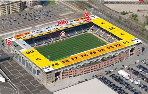 Psv Stadion Plattegrond Rijnummers Amsterdam Arena Plattegrond Albumelement Kantor Pasang