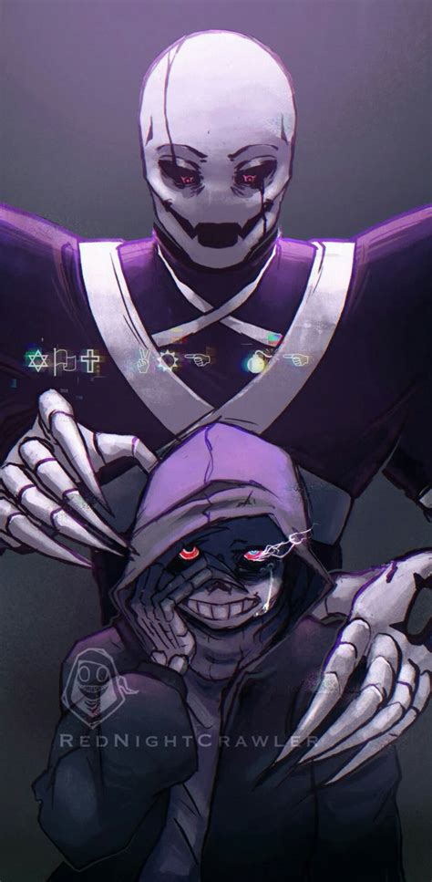 Dust Murder Sans Dusttale Xgaster X Tale Gaster Windings Red Night