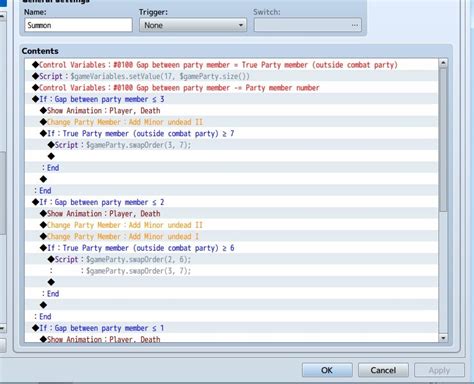 Remove Dead Party In Combat With Buffstate Need A Way To Save Actor Id As Variable Rpg Maker