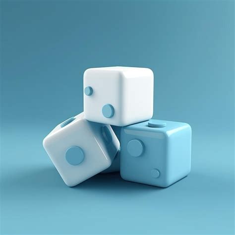 Premium Ai Image A Threedimensional Cube In Soft And Geometric Form