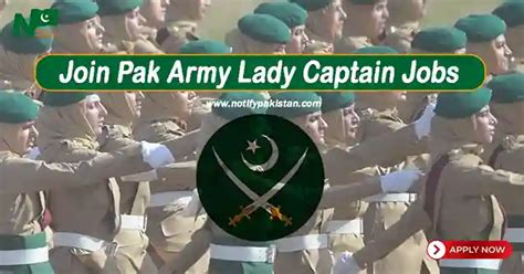 Join Pak Army Lady Captain Jobs 2024 Lady Cadet Course LCC 25