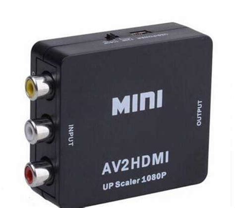 Конвертер переходник из Av в Hdmi Av2hdmi Festima Ru частные объявления