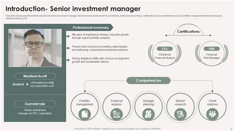 Investment Director Job Profile Interview Presentation Powerpoint Template Bundles Ppt Example