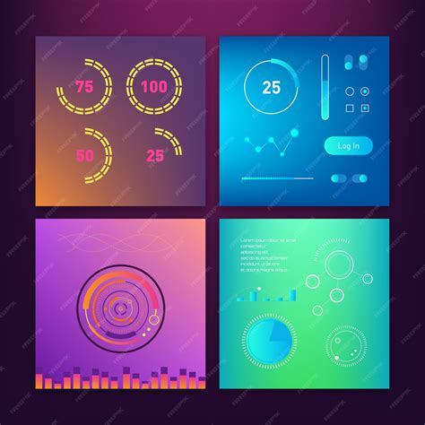 Premium Vector Dashboard Ui And Ux Kit