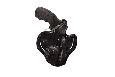 Pusat Holster Premium Leather Thumb Break Belt Holster 3 Inch 357 Mag