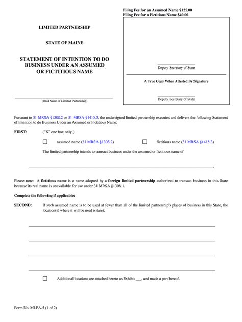 Or Fictitious Name Form Fill Out And Sign Printable Pdf Template