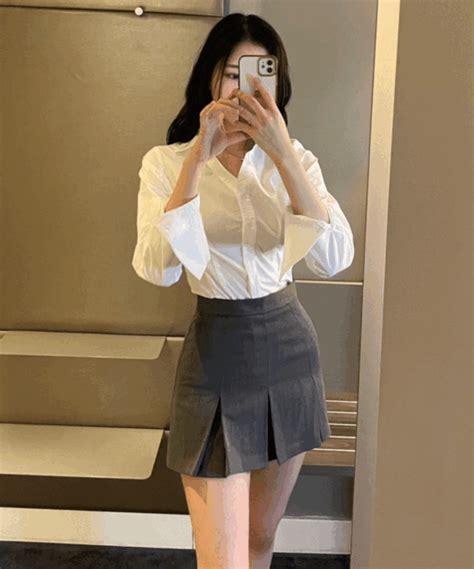 실루엣 [2color 속바지]디토 스쿨룩 플리츠 테니스 미니스커트 숏팬츠