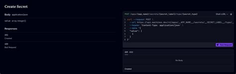 Fly Io Secret Create Api Questions Help Fly Io