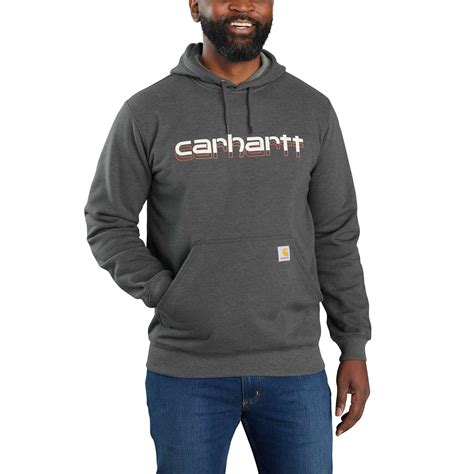 Rain Defender® Loose Fit Midweight Logo Graphic Sweatshirt Carhartt