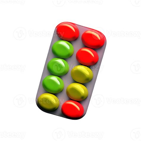 Pills 3d Rendering Icon Illustration 28856709 Png