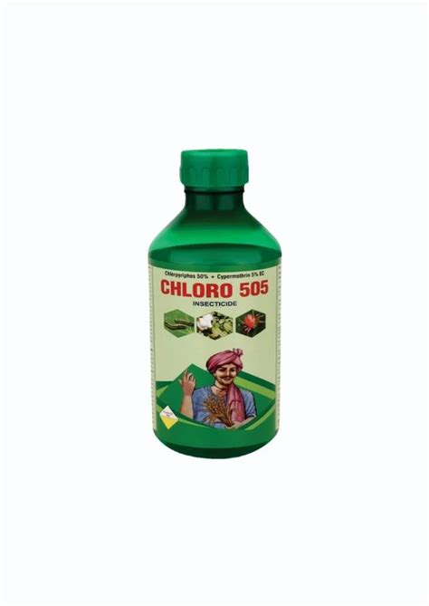 Liquid Agricultural Insecticides Chloro 505 Packaging Type Bottle At