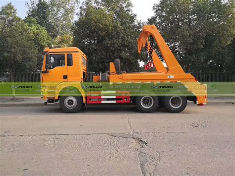 Shacman 15 Cbm Skip Loader Garbage Truck Csctruck Municipal Truck