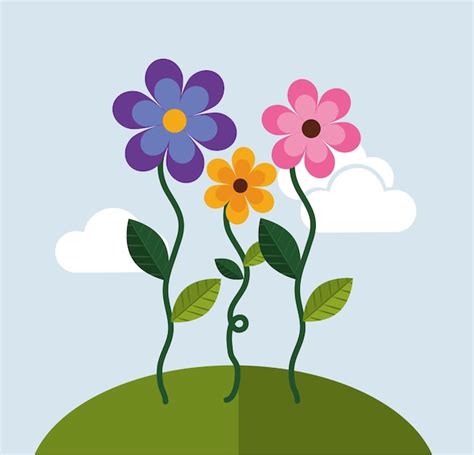 생태 디자인 프리미엄 벡터